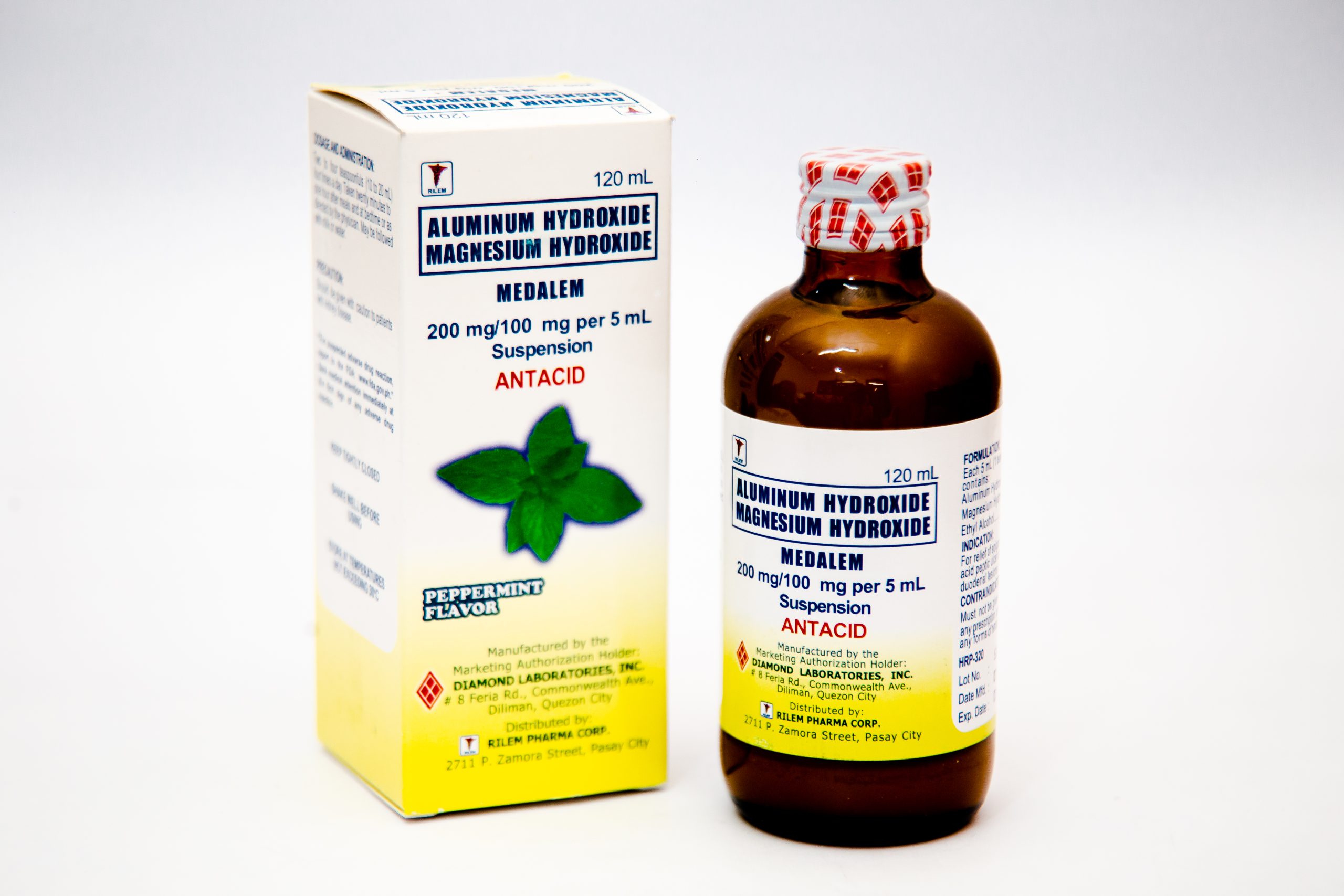 Aluminum Hydroxide Magnesium Hydroxide Medalem Suspension – Preman ...